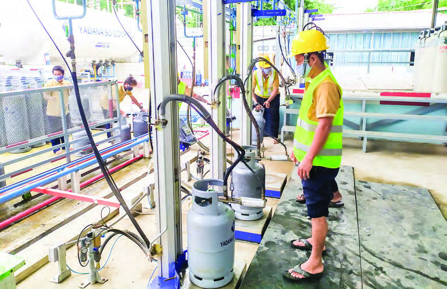 MPE opens gas stations for household consumption in Yangon | Myanmar ...