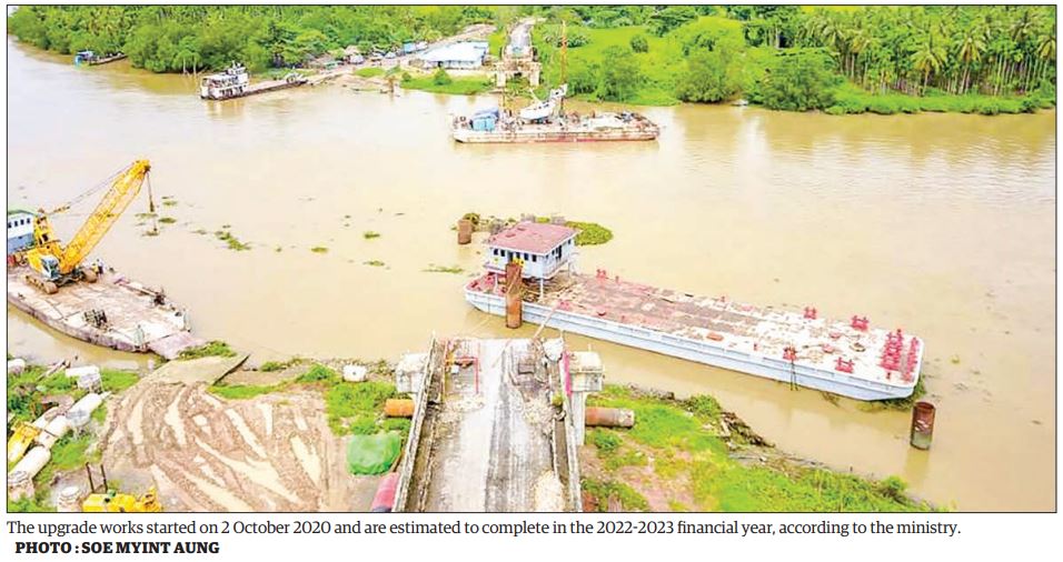 Upgrade of Pammawady Bridge (Myinkaseik) completes 35% | Myanmar ...